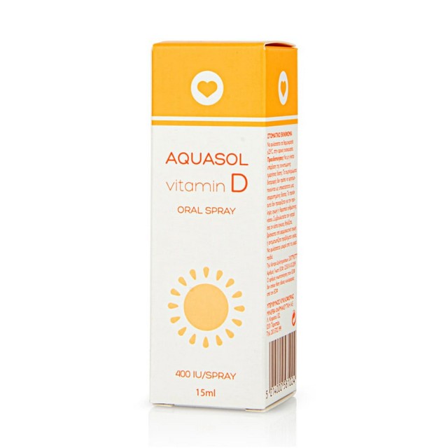 MINERVA PHARMACEUTICAL - AQUASOL Vitamin D 400IU Oral Spray | 15ml ...